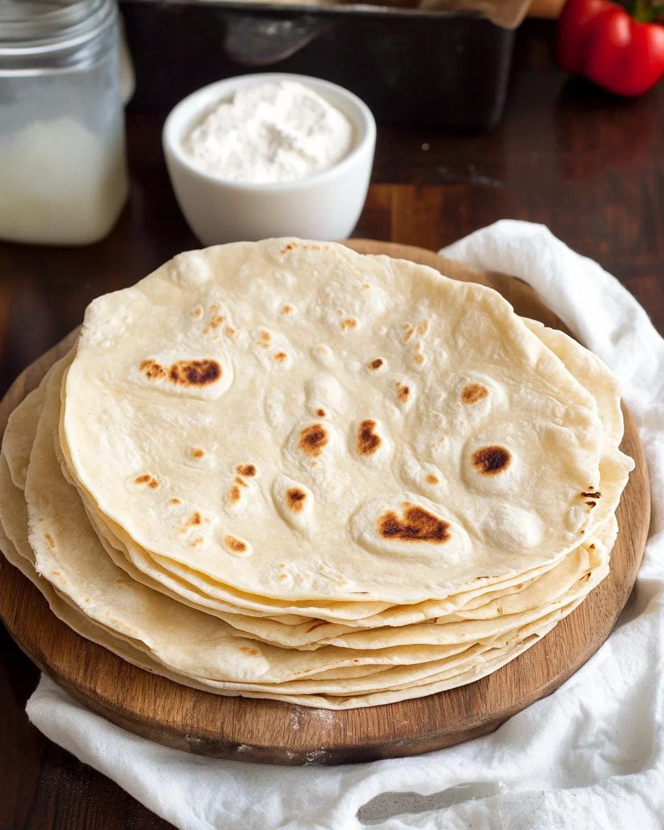 Homemade Flour Tortillas