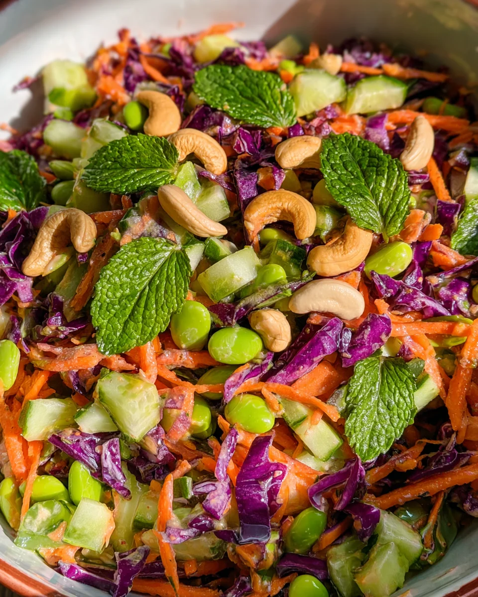 Chopped Asian Salad (Miso Dressing): The Perfect Fresh Delight