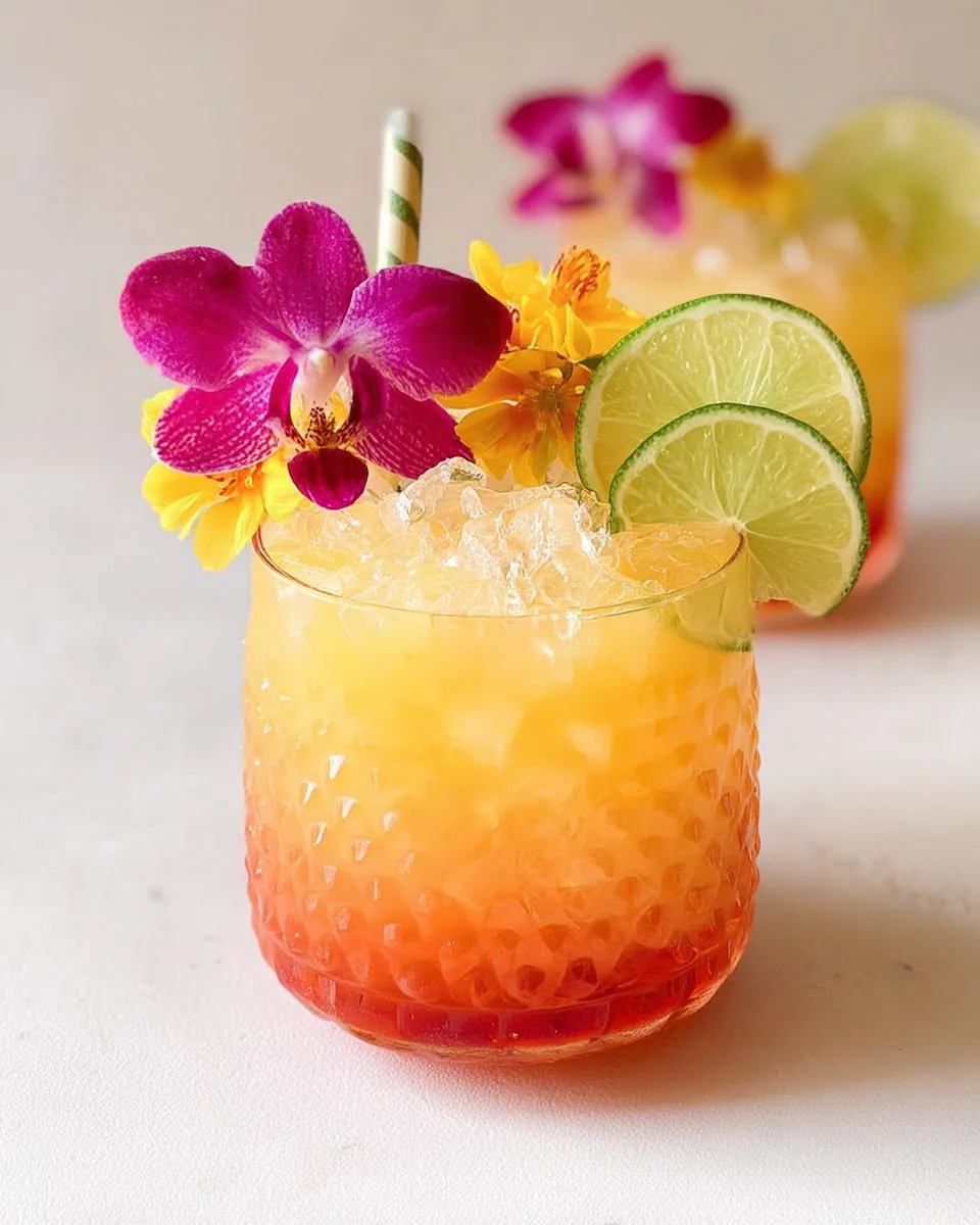 Pineapple Mango Rum Punch Recipe That is Almost too Pretty to Drink ...