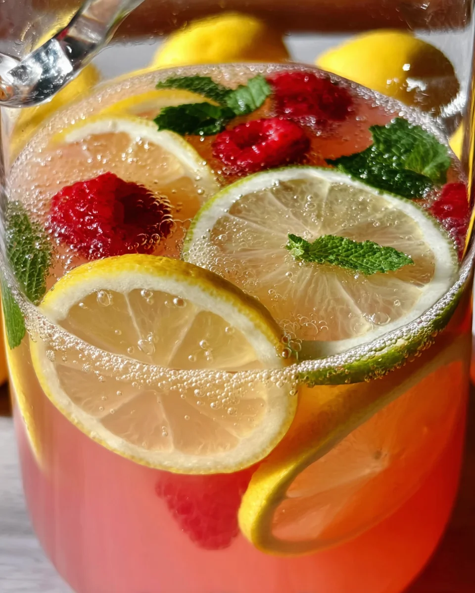 Sparkling Lemonade Punch Recipe - The Perfect Summer Refreshment